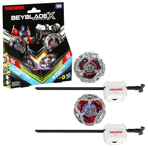 BEYBLADE-X X TRANSFORMERS - COLLABORATION MULTIPACK - OPTIMUS/MEGATRON ...