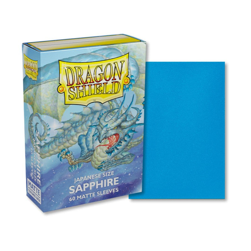 DRAGON SHIELD JAPANESE SLEEVES SAPPHIRE – Kazuma games shop